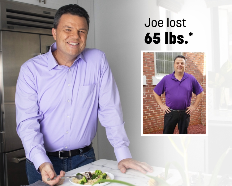 Joe lost 65 lbs.